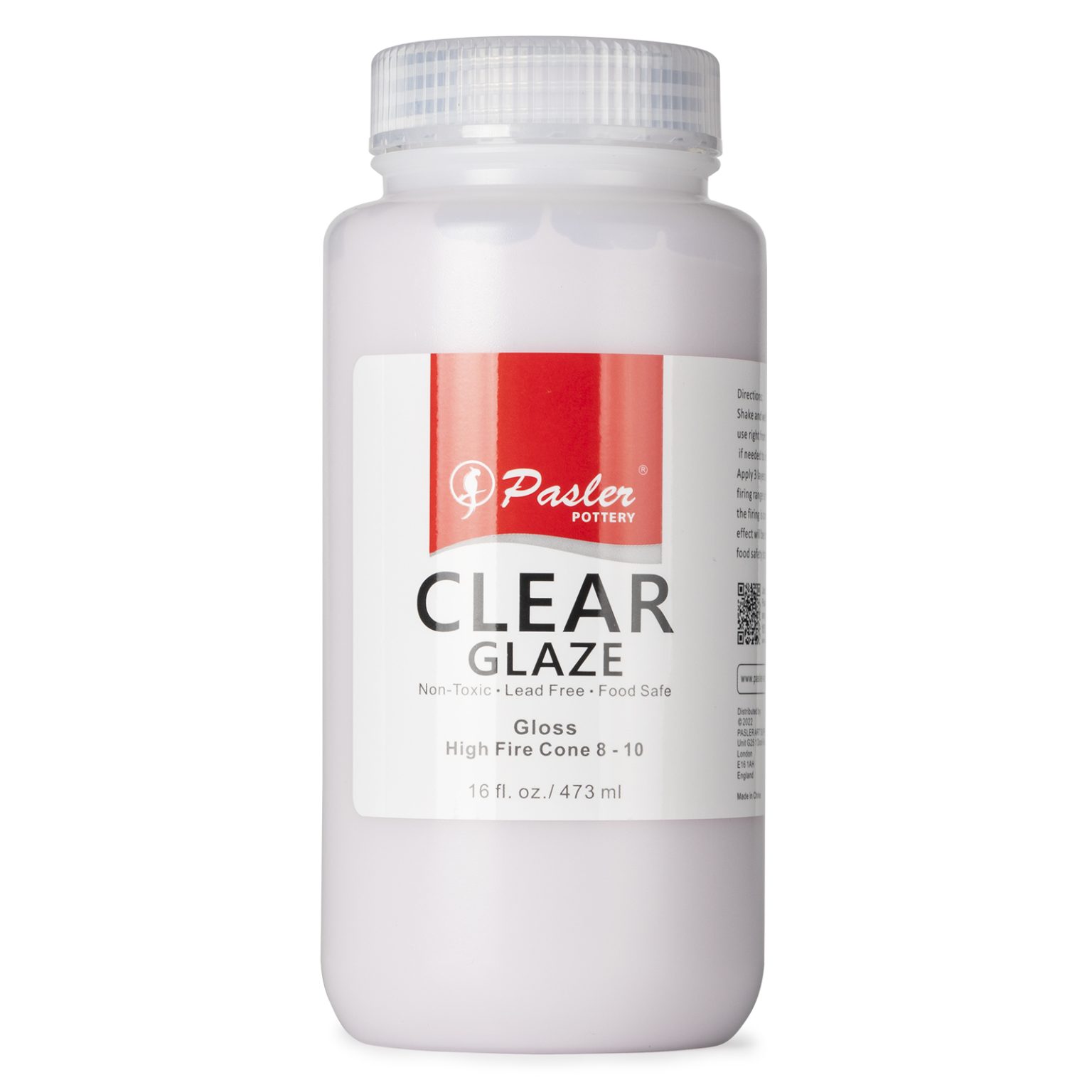 Clear Glaze High Fire – Pasler Pottery